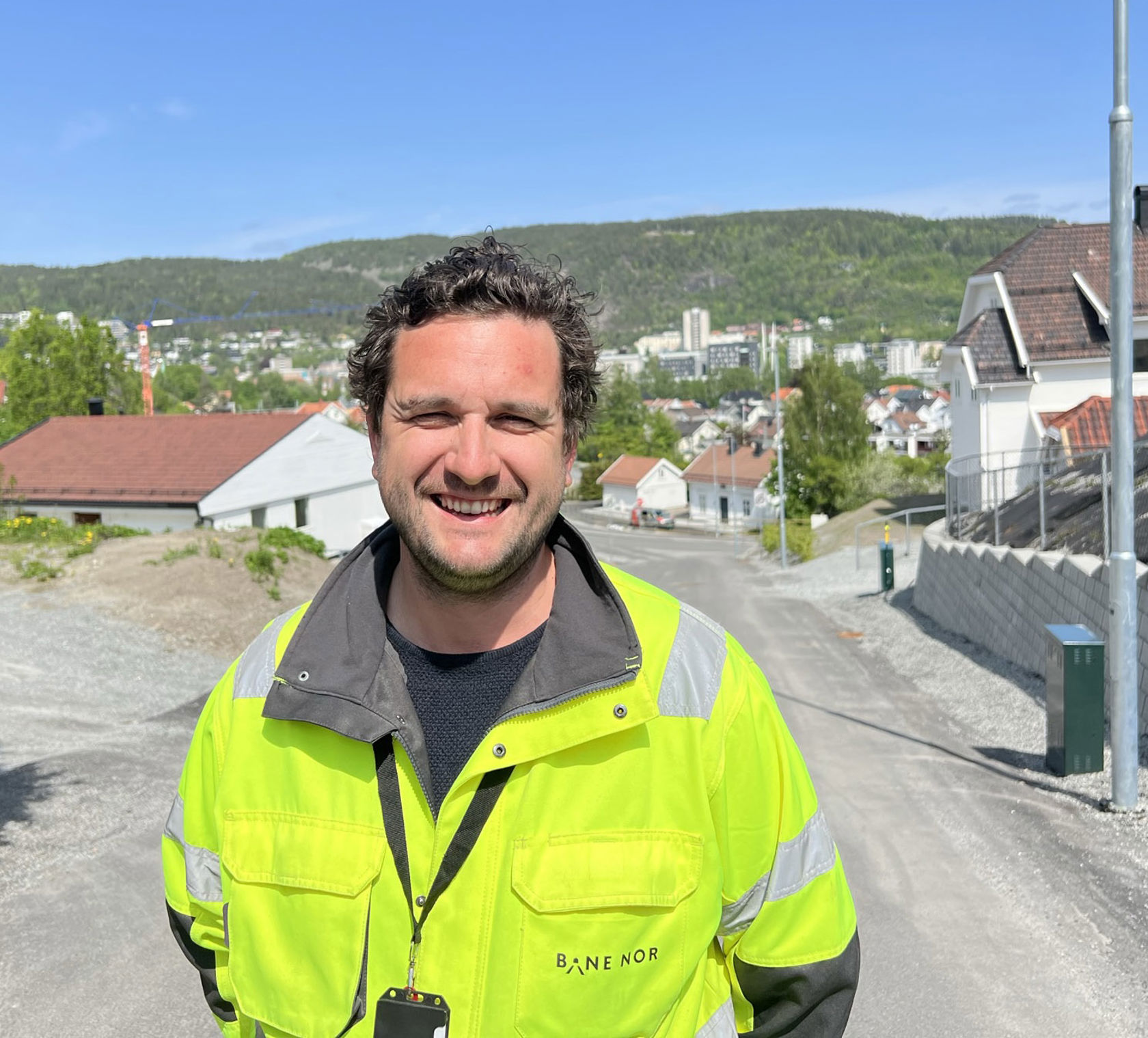 Området over løsmassetunnelen satt i stand | Bane NOR